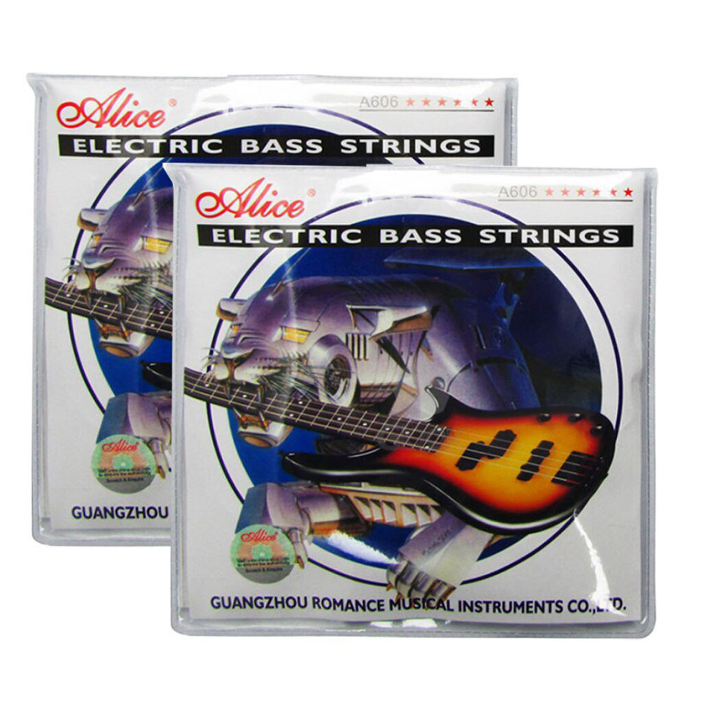 4-string Electric Bass Strings Alice A606(4)-M - Karu Music Center