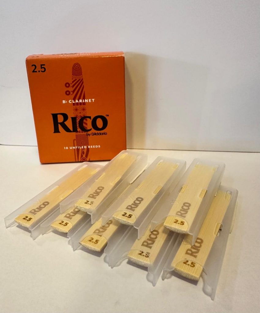 Rico Clarinet Reed 2.5 (RCA1025) - Karu Music Center